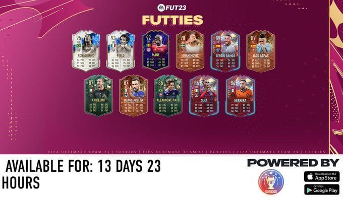 Futties Batch 1: Which FIFA 23 promos are included in Futties Batch 1?
