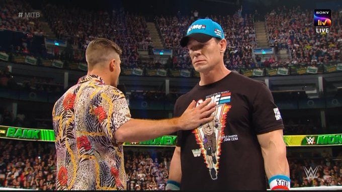 MITB 2023: Retired WWE star seemingly forgives John Cena after getting ...