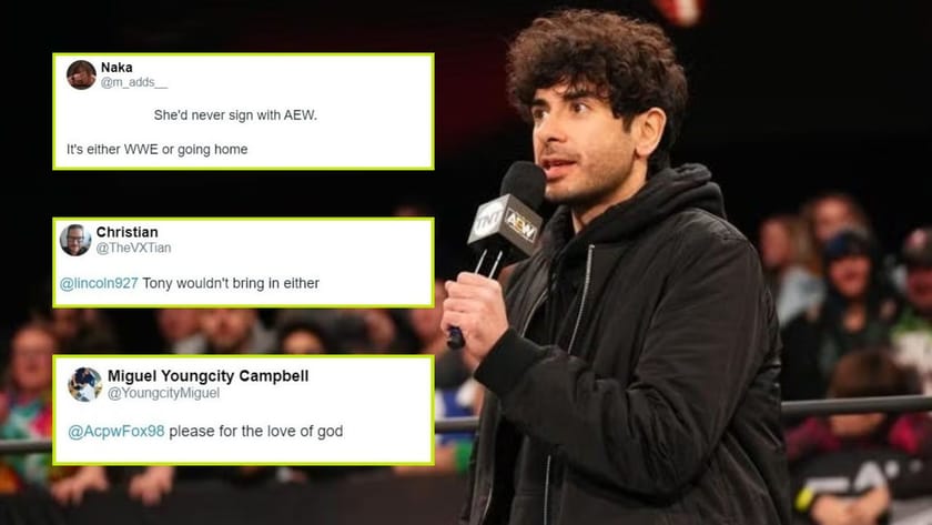 "She'd never sign with AEW" - Fans beg Tony Khan not to bring in RAW ...