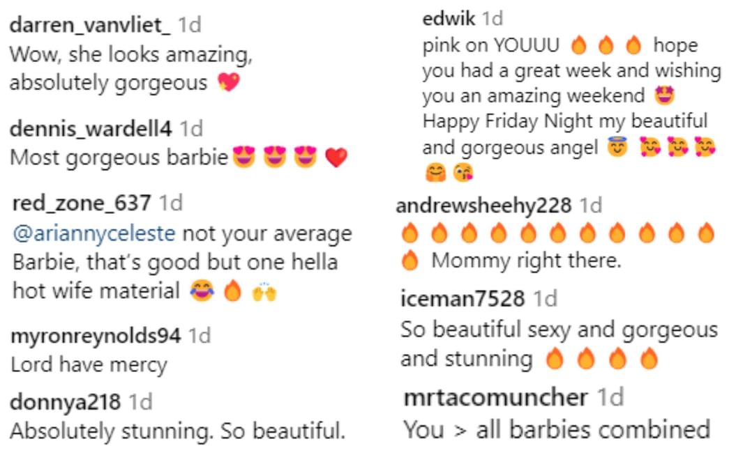 "Hot wife material" - UFC ring girl Arianny Celeste raises 'Barbie ...