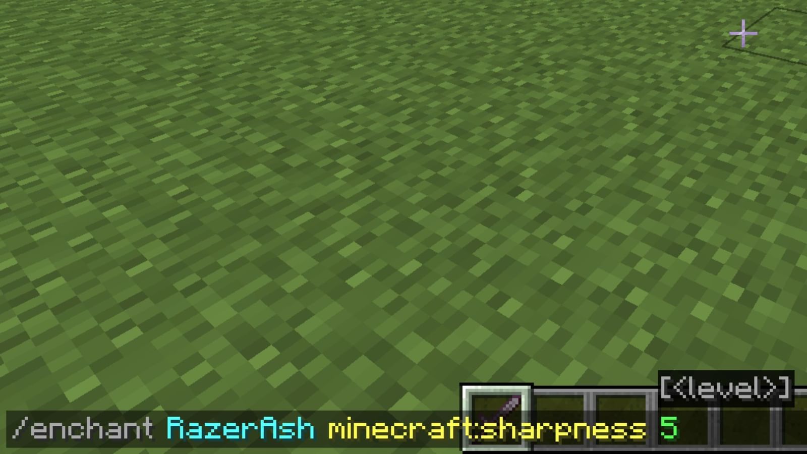 How to use Minecraft enchant command