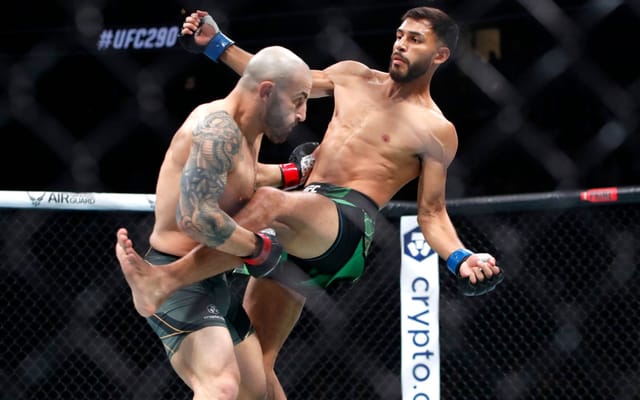 Who won the UFC fight last night (July 8, 2023)?