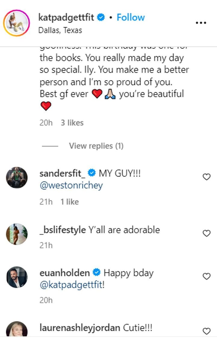 Social media explodes as Kat Padgett's new relationship status goes ...