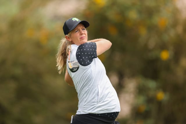 “They need to eat, they need to sleep” – Pregnant golfer Amy Olson ...