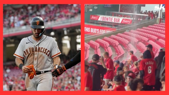 WATCH: Reds fan stays glued to his seat at The American Ball Park as ...