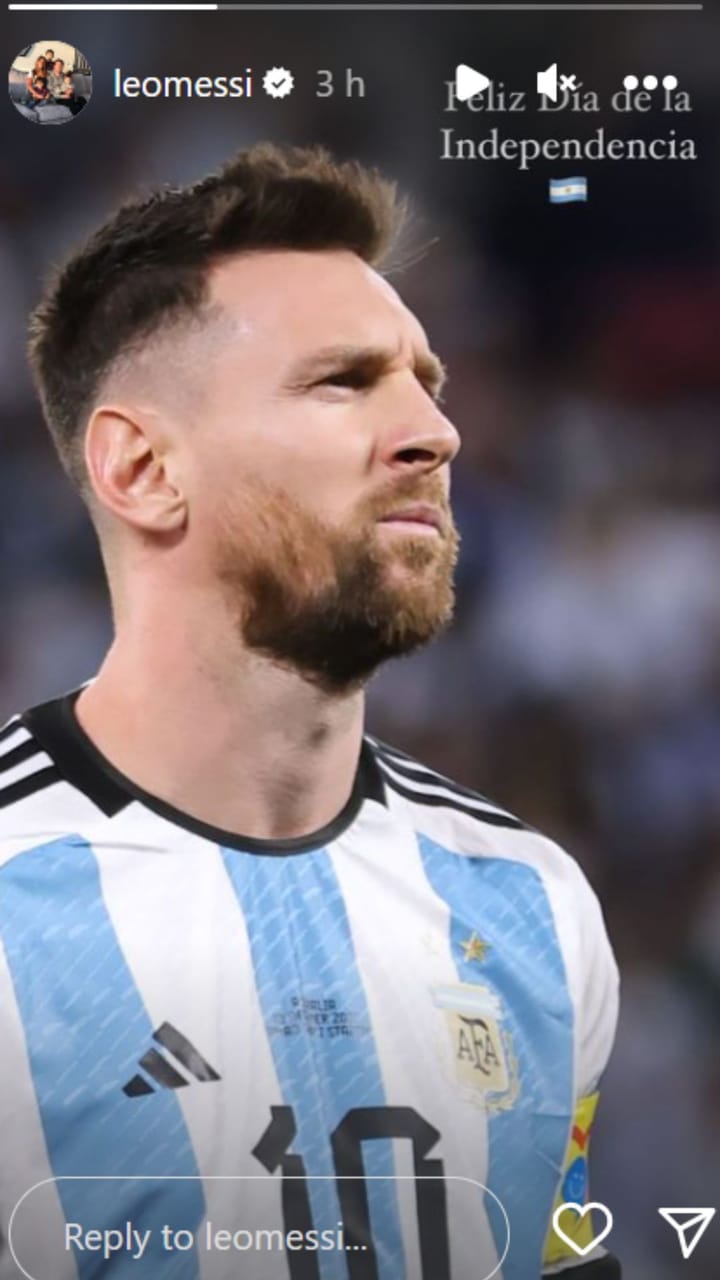 Lionel Messi posts special Instagram message to celebrate Argentina ...