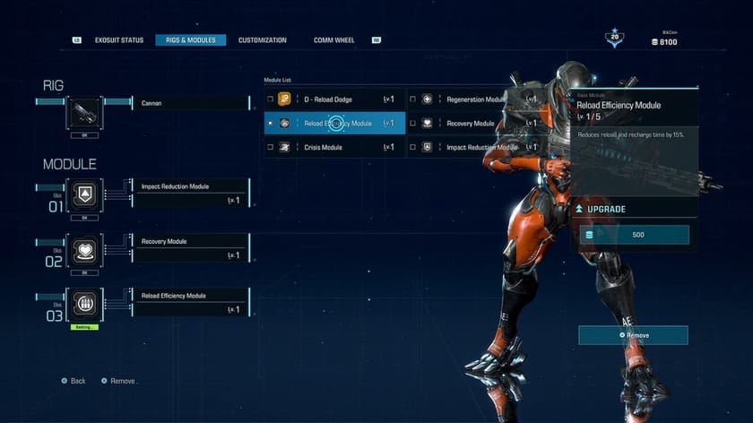 How to customize your Exosuit in Exoprimal