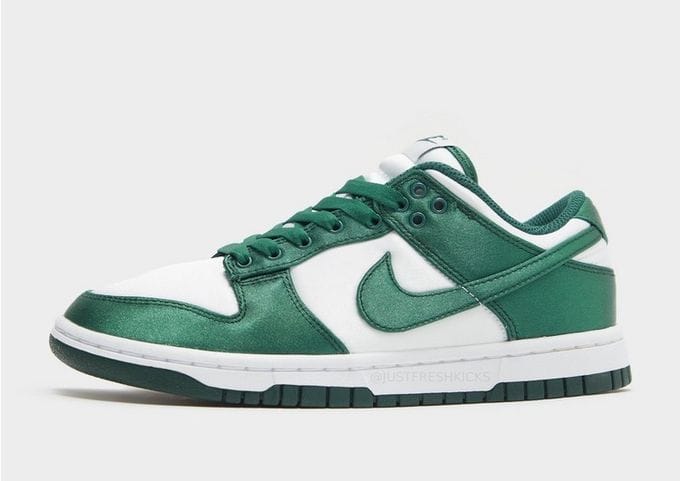 Nike Dunk Low "Satin Green" sneakers: Where to get, price, release date ...