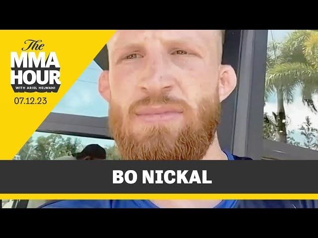"I just kinda squeeze and hold him there" - Bo Nickal details going up ...