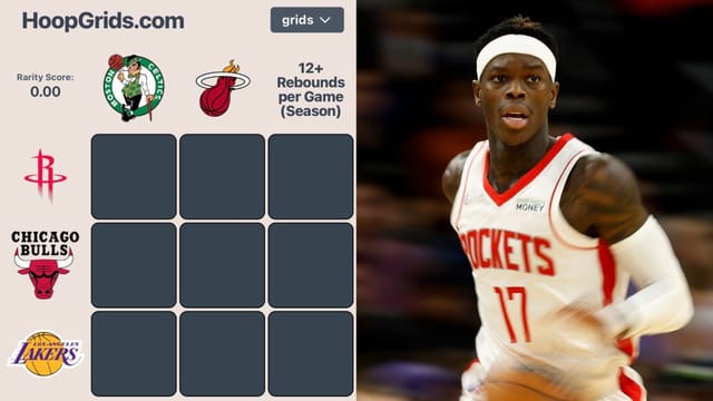 Which Rockets stars have played for the Celtics and Heat? NBA HoopGrids ...