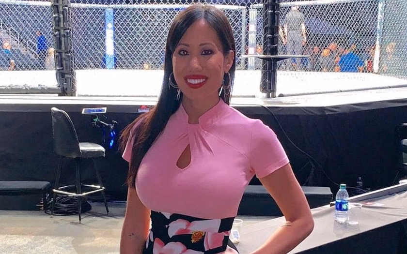 Helen Yee Mma Mma Reporter Helen Yee Busts Out Patriotic Bikini On 4th Of July To Celebrate Usa