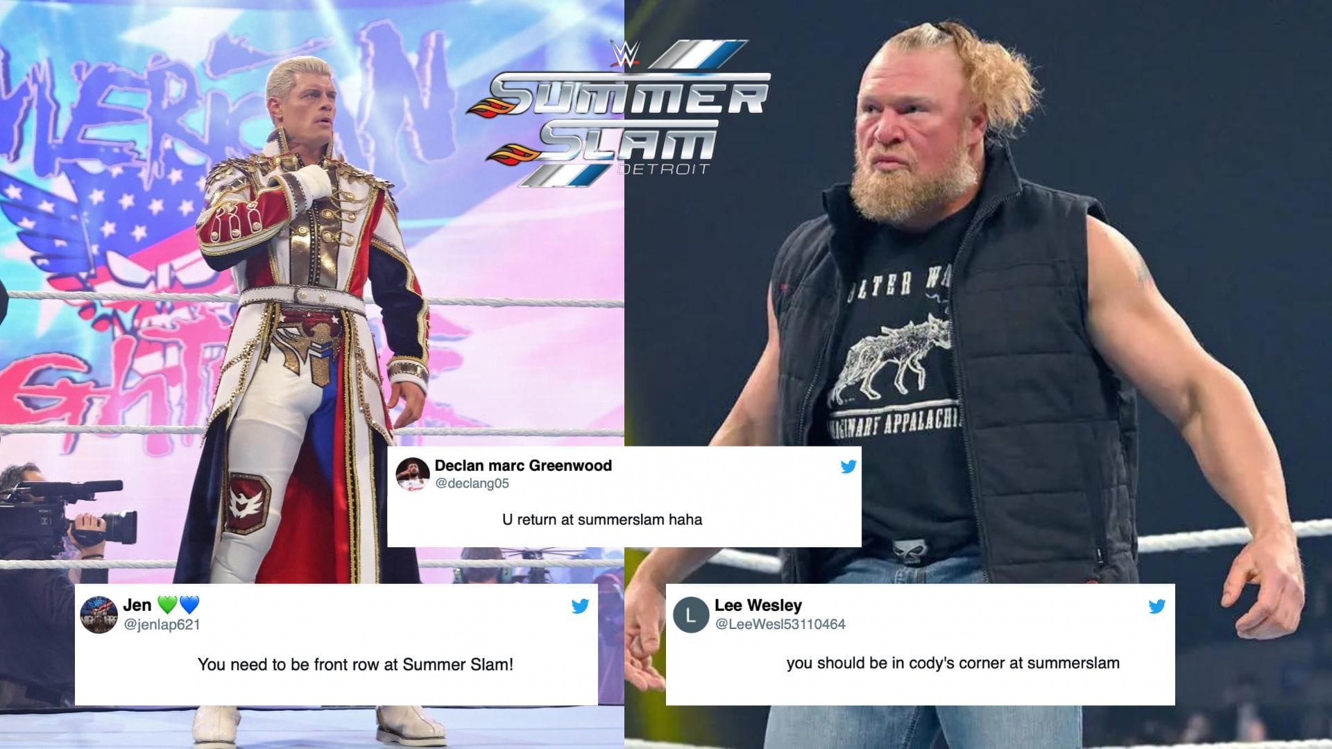 "U return at SummerSlam" - Only one man can help Cody Rhodes against ...