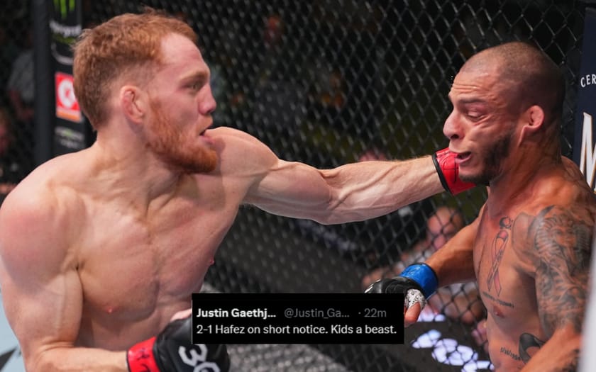 "Kid's a beast" - Bassil Hafez loses fight but wins heart with UFC ...
