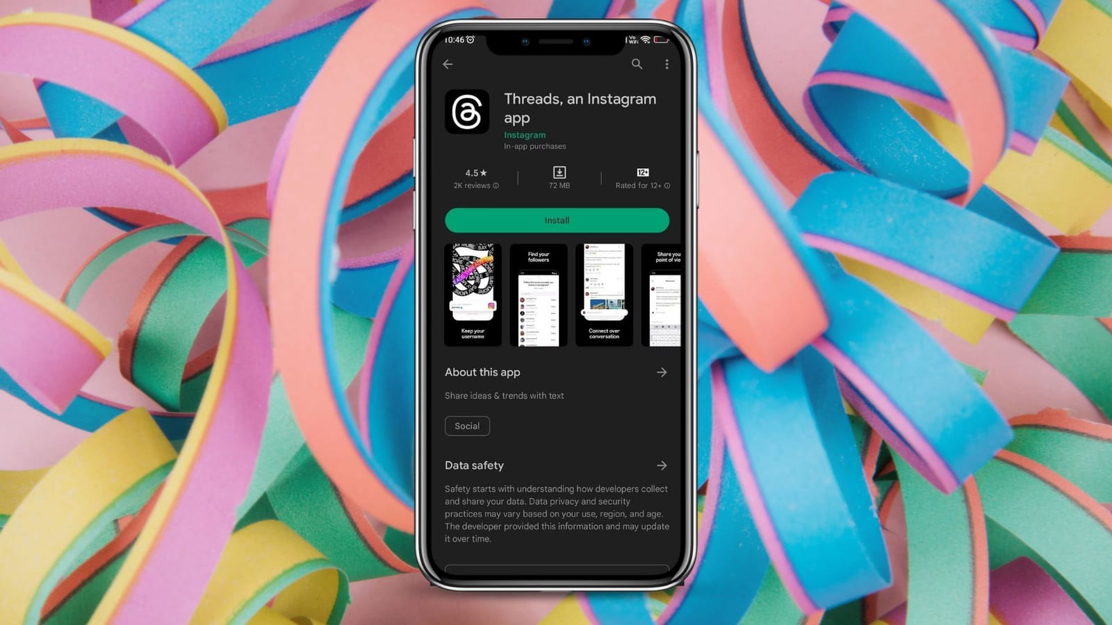 How to log into Threads with Instagram account?