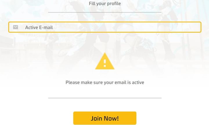 How to register for Free Fire OB41 Advance Server