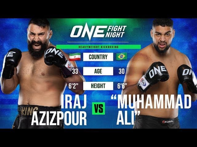 FREE FULL FIGHT: Giant Iraj Azizpour toys with Bruno Chavez in monster ...