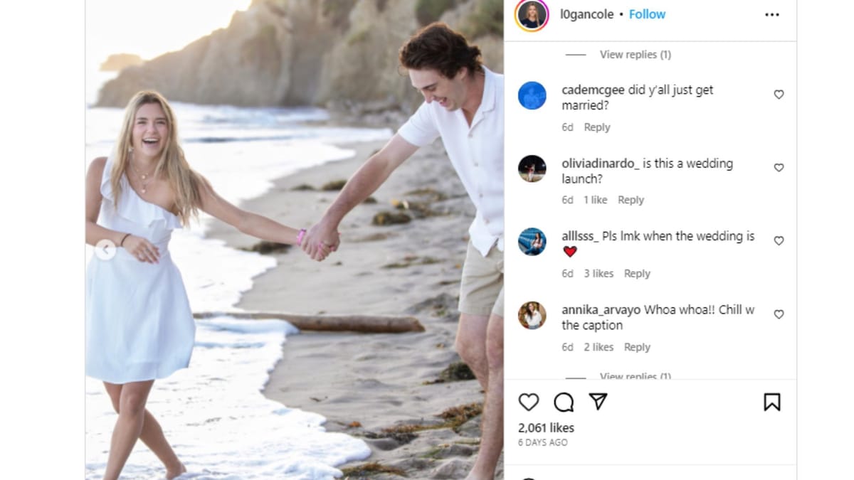 MLB fans intrigued by Jacob Wilson and Logan Cole's potential wedding ...