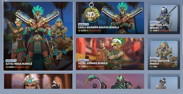 Overwatch 2 Item Shop rotation (July 25): Eagle Warrior Reaper, Aztec ...