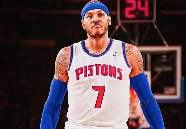 Detroit Pistons “would have been better off” with Carmelo Anthony if ...