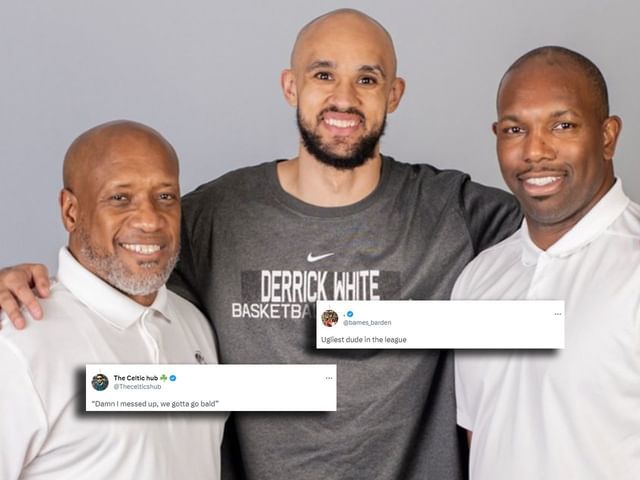 Derrick White shaving his hair sparks memefest among NBA fans: “Ugliest dude in the league”