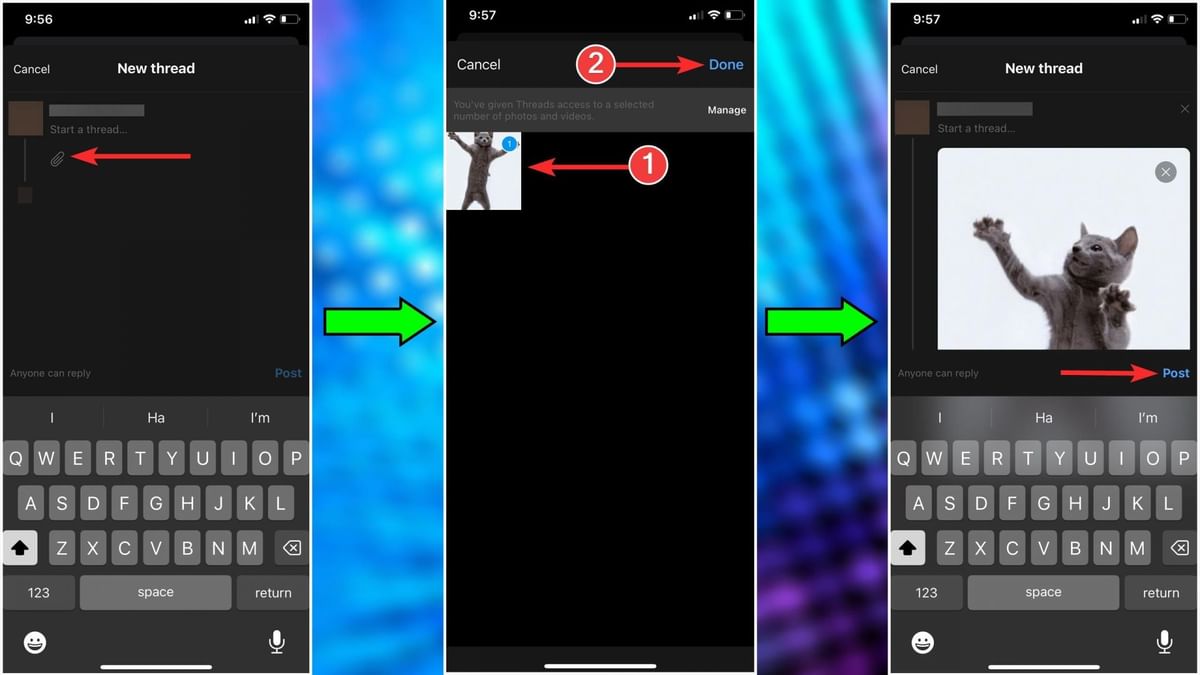 How to add GIFs in Threads? The process to add multimedia explored