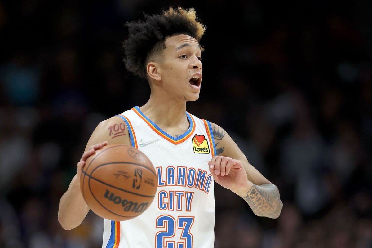 Watch: Tre Mann hits stunning poster dunk at California Classic