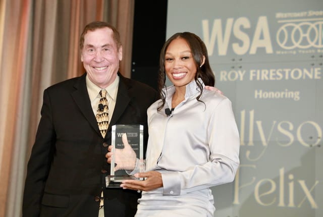 American Olympic great Allyson Felix becomes first woman to win Roy ...