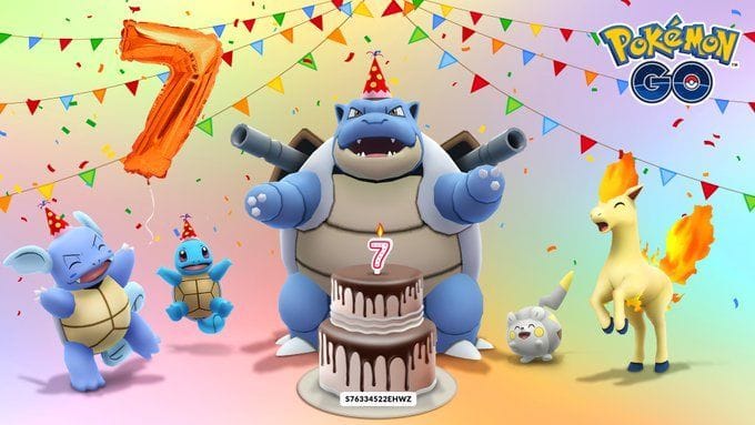 Pokemon GO 7th Anniversary Party free rewards code: How to redeem ...
