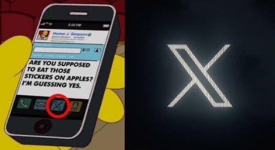 Did the Simpsons predict new Twitter logo years ago? Viral tweet debunked