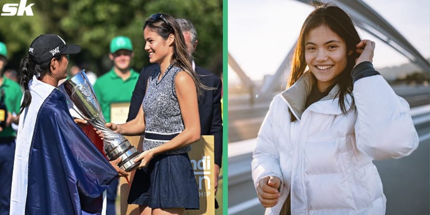 In pictures: Emma Raducanu spends weekend at Amundi Evian Championships ...