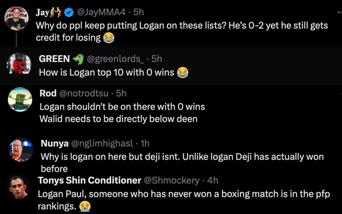 "He gets credit for losing" - Fans express displeasure over Logan Paul ...