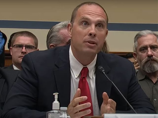 Former US intelligence agent David Grusch claims aliens exist under oath