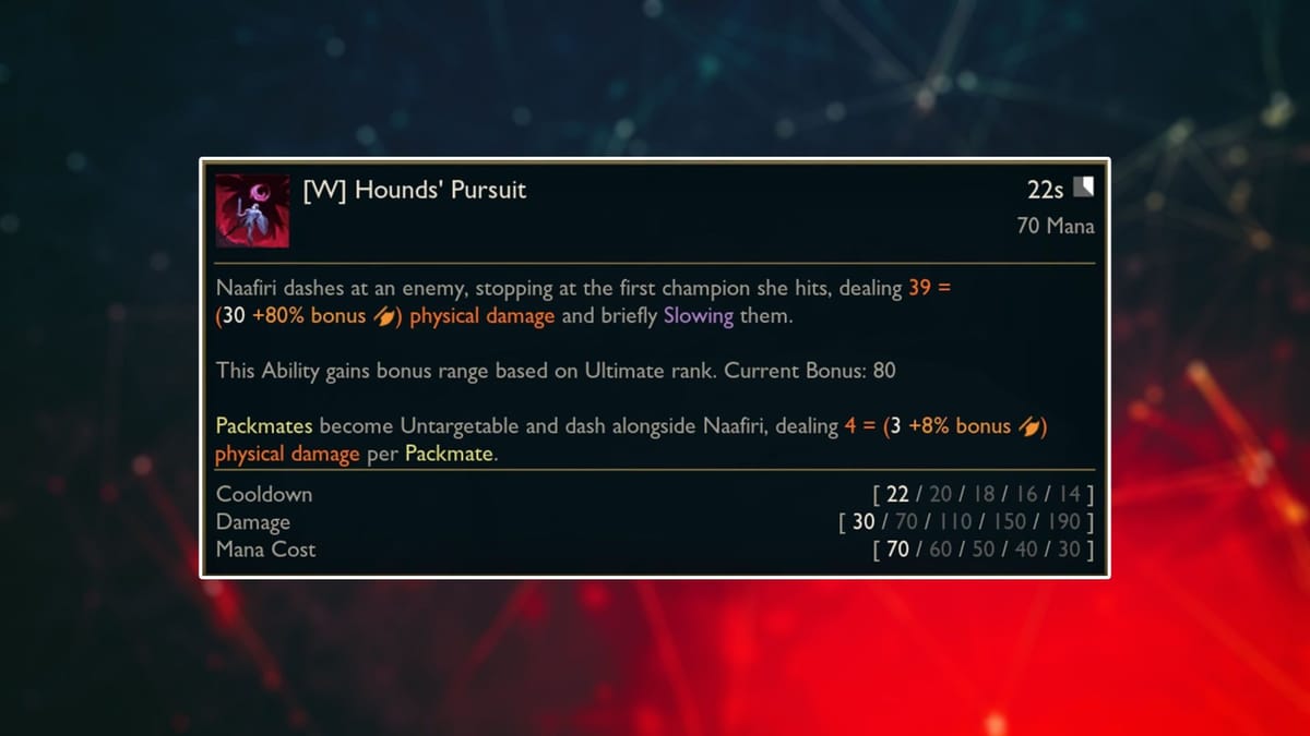 Naafiri in League of Legends: Release date for all regions, abilities ...