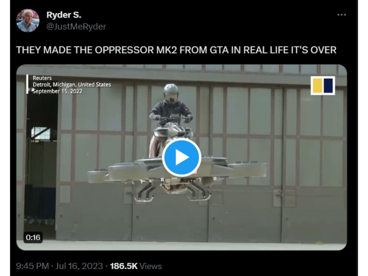 It's Over: GTA Online fans react to the real-life Oppressor Mk II look ...