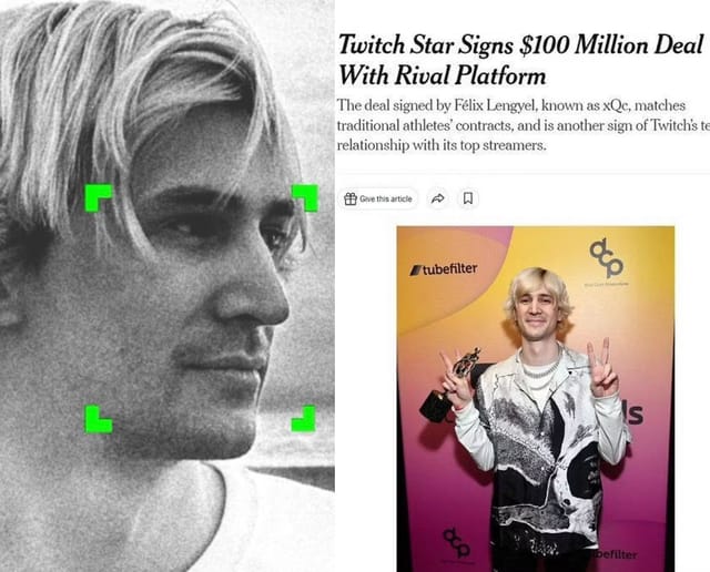 xQc's latest $100,000,000 contract with Kick, the biggest ever in ...