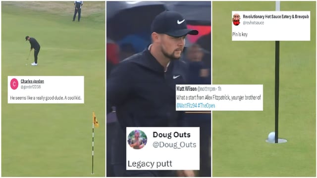 “Legacy putt” - Alex Fitzpatrick's jaw-dropping longest putt of the ...