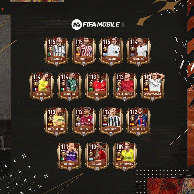 FIFA Mobile introduces Centurions promo featuring Bonucci and Cavani