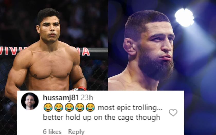 Khamzat Chimaev: "Most epic trolling" - Paulo Costa's hilarious 'Chen ...
