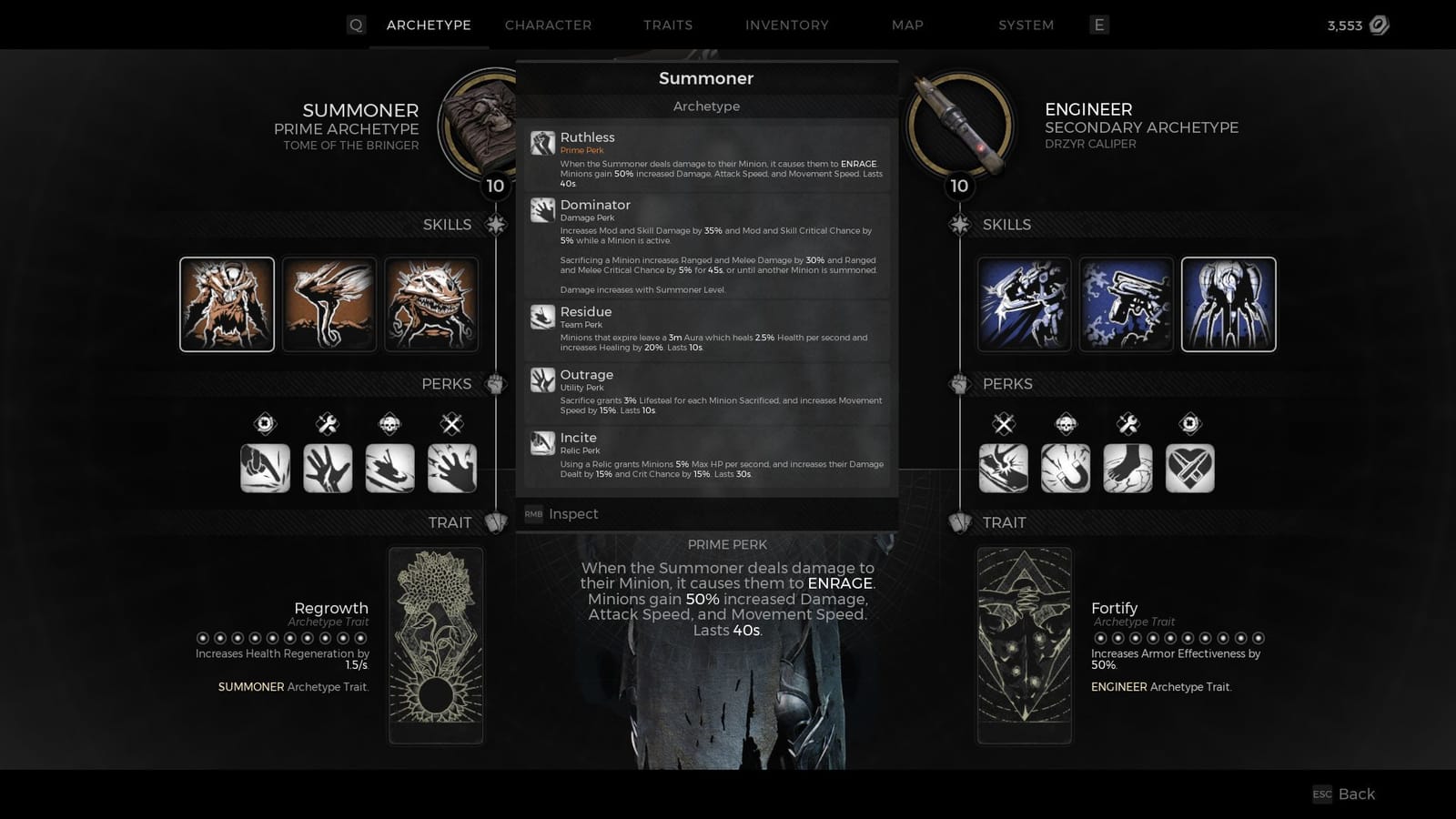 Remnant 2 Summoner build guide: Best secondary Archetypes, traits ...