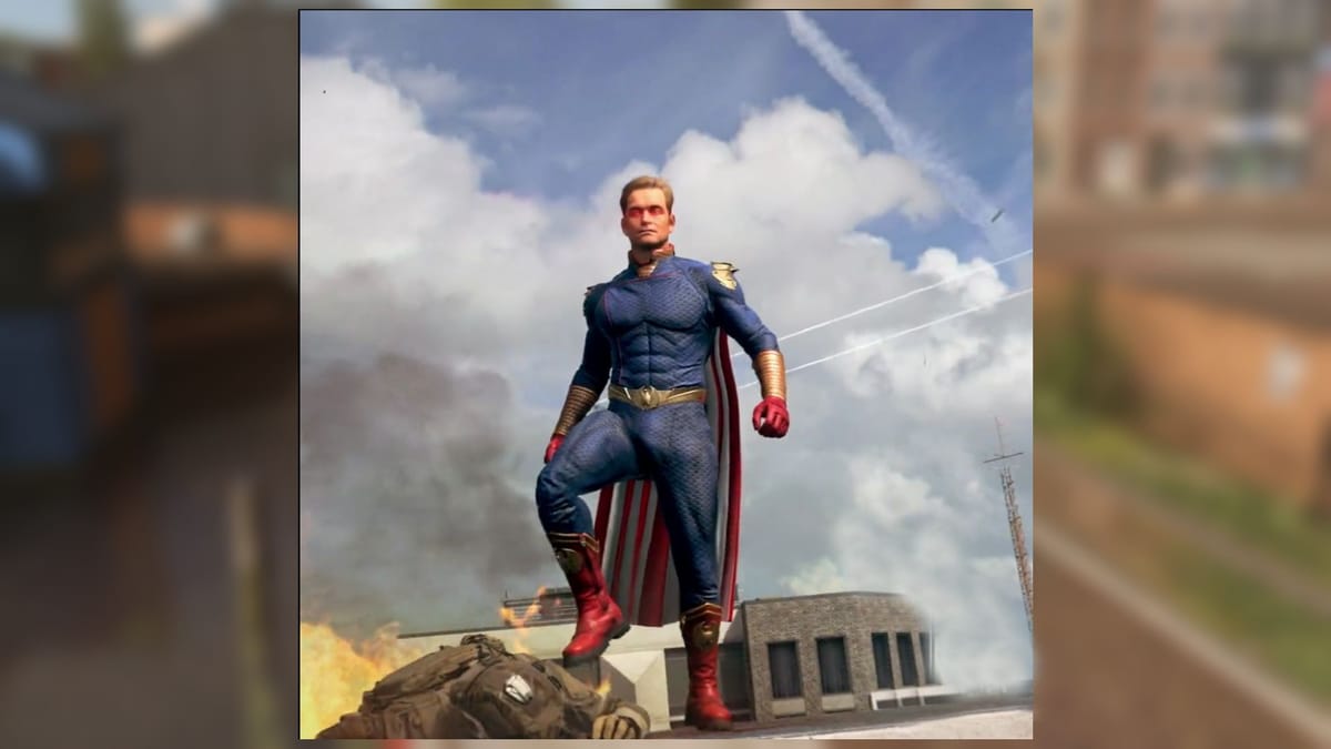 Who is the voice actor of Homelander in Modern Warfare 2?