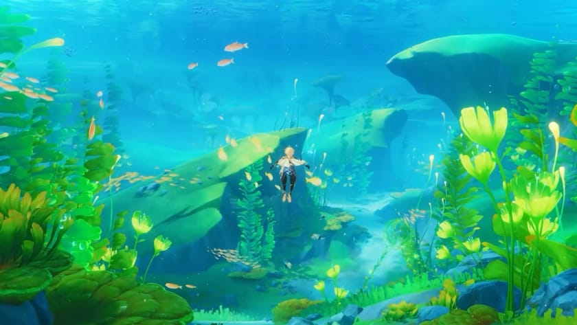 Genshin Impact Fontaine underwater leaks: Gameplay and exploration details