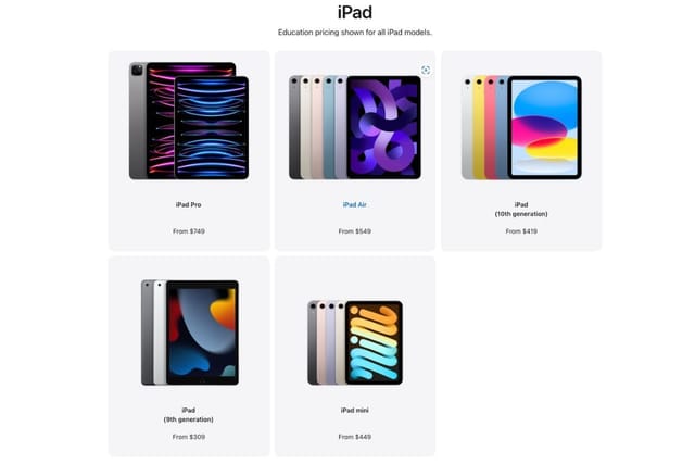 How to apply for Apple Student Discount