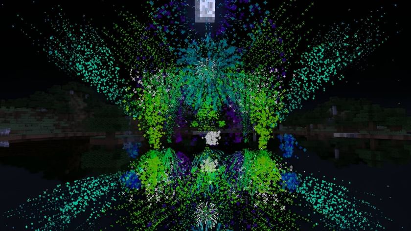 Minecraft How To Make A Firework Creeper Face