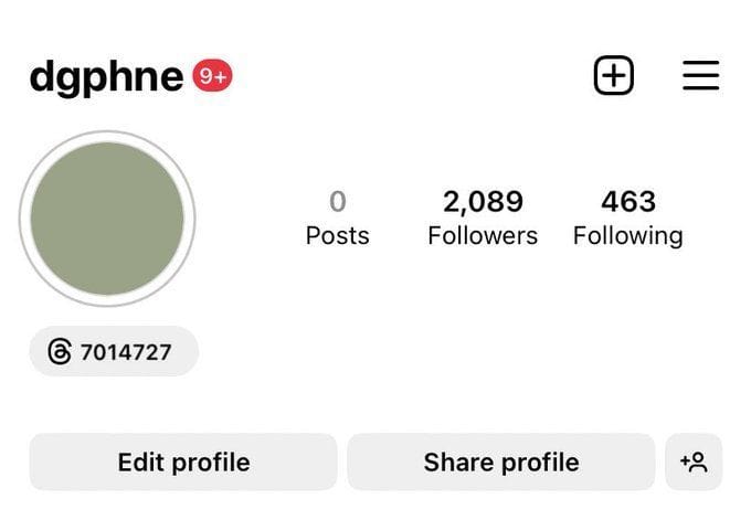 How to add Threads badge to Instagram