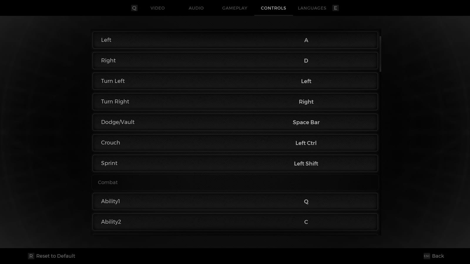 Remnant 2 best control settings