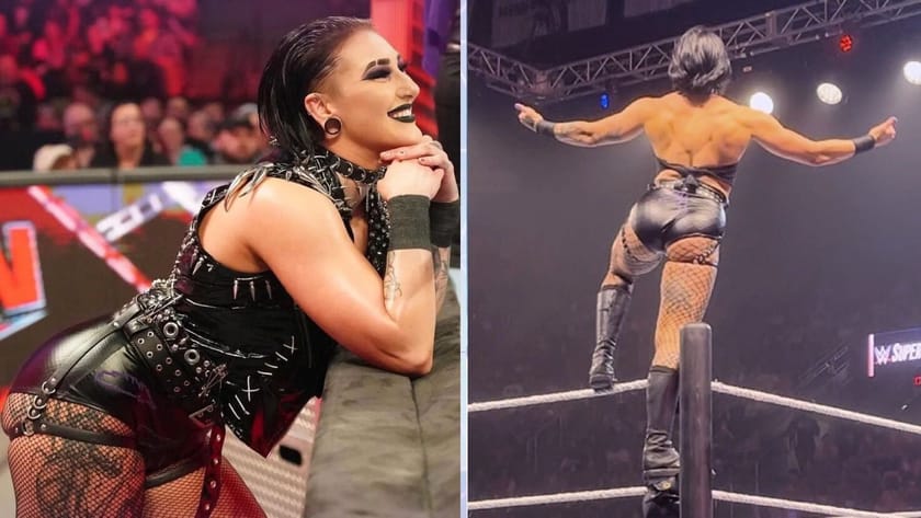 [VIDEO] Subtle Rhea Ripley interaction with 26-year-old star caught on camera, her one-word reaction