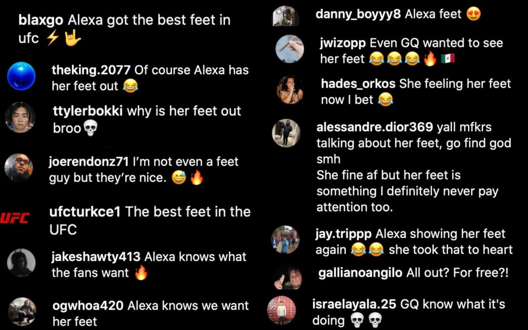 Alexa Grasso UFC: “The best feet in the UFC” - Alexa Grasso’s GQ photo ...