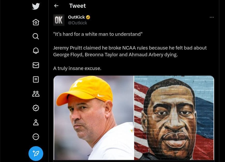 Jeremy Pruitt pulls out the George Floyd card to justify his NCAA ...