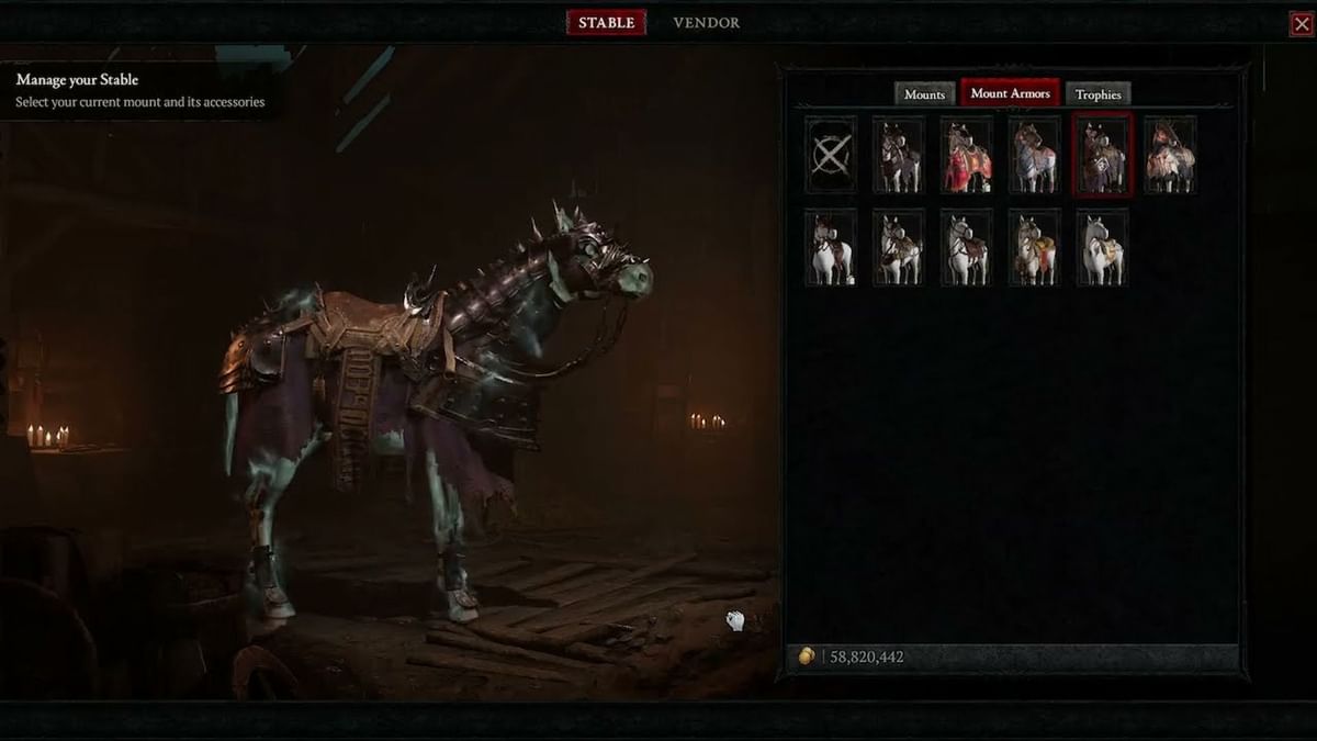 All Diablo 4 PvP mount armors and how to get them