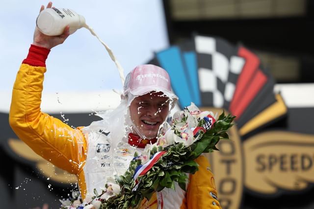 Why does Indy 500 winner drink milk? Tradition behind the celebration ...